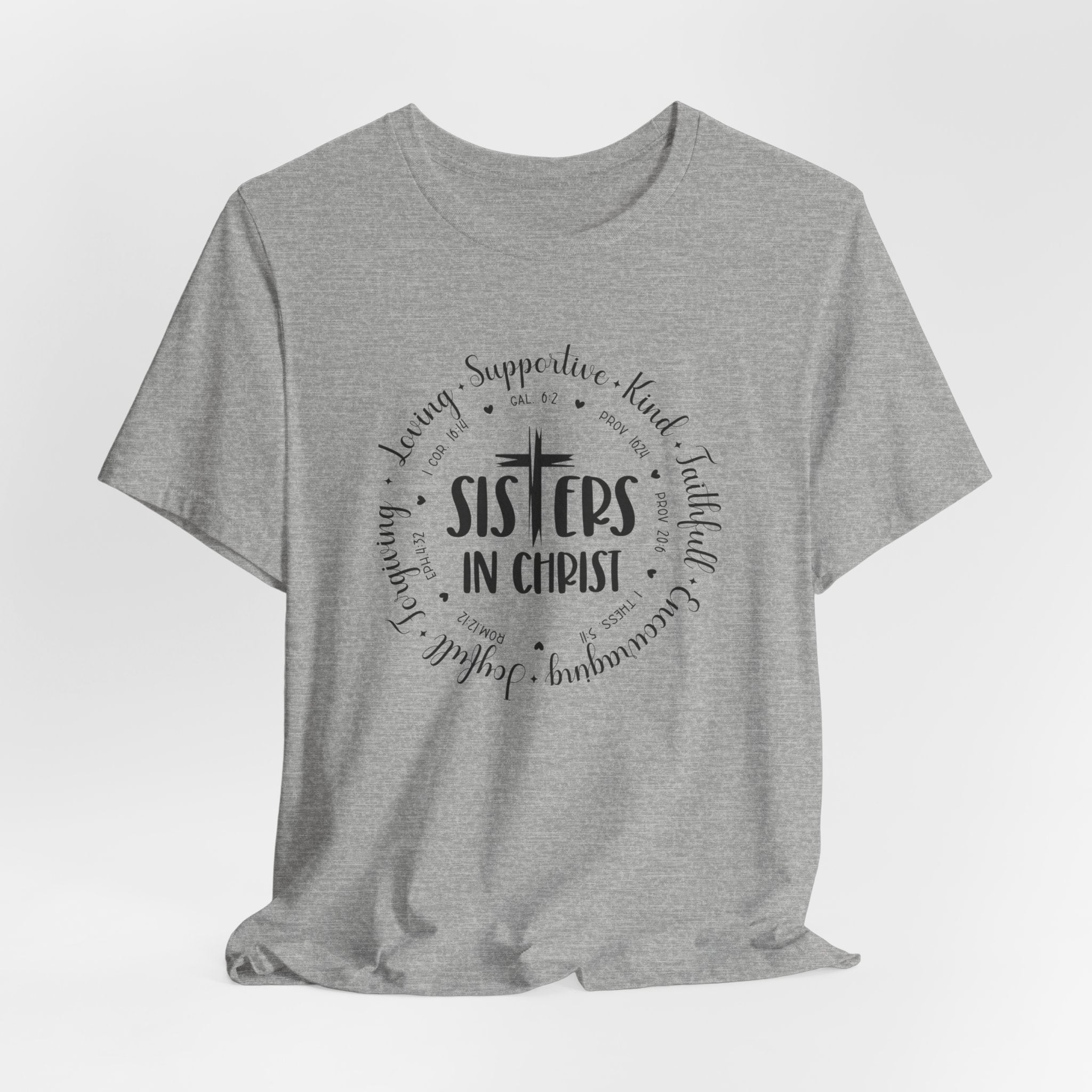 Sister in Christ T-Shirt – Faith-Filled Tee for Godly Women | Christia ...