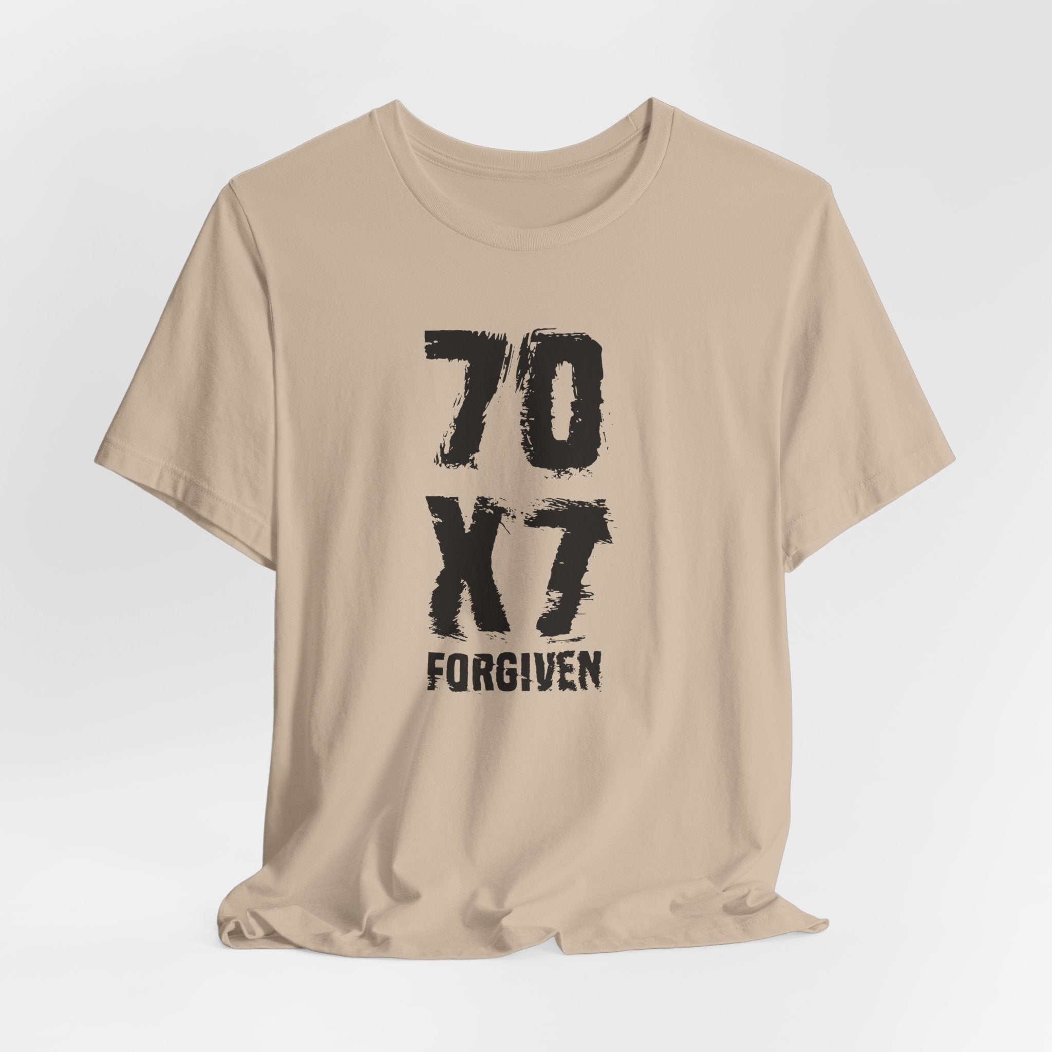 70x7 Forgiveness T-Shirt – Inspired by Matthew 18:22 | Christian Appar ...